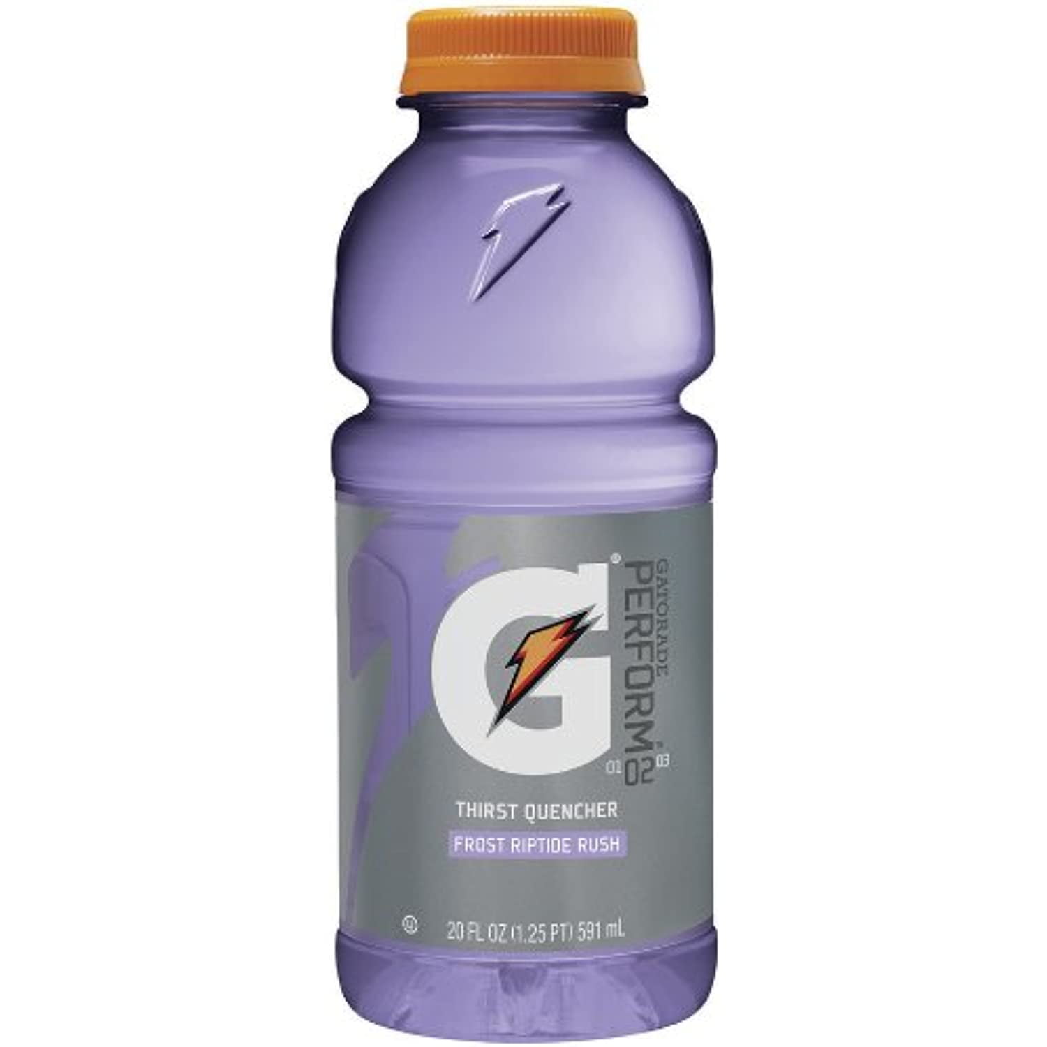 Gatorade Sports Drink, Frost Riptide Rush, 20-Ounce Wide Mouthbottles ...