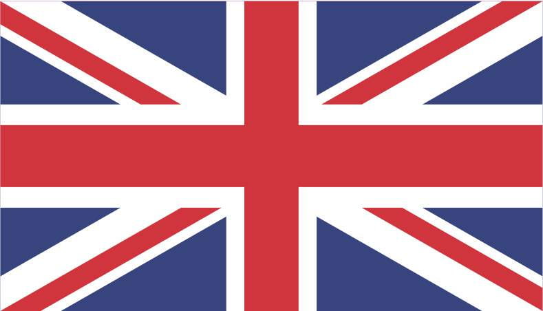 3.5in x 2in British Flag Decal Vinyl Decals Stickers Car Bumper ...
