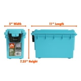 Ozark Trail Blue Marine Equipment Storage Box with Water Resistant Lid ...