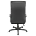 "STAPLES Rutherford Luxura Manager Chair, Black, Swivel Tilt, Fixed ...