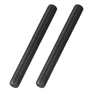 Uxcell 2Pcs 3/8"-16x140mm Threaded Rods with Hex Nuts, 304 Stainless ...