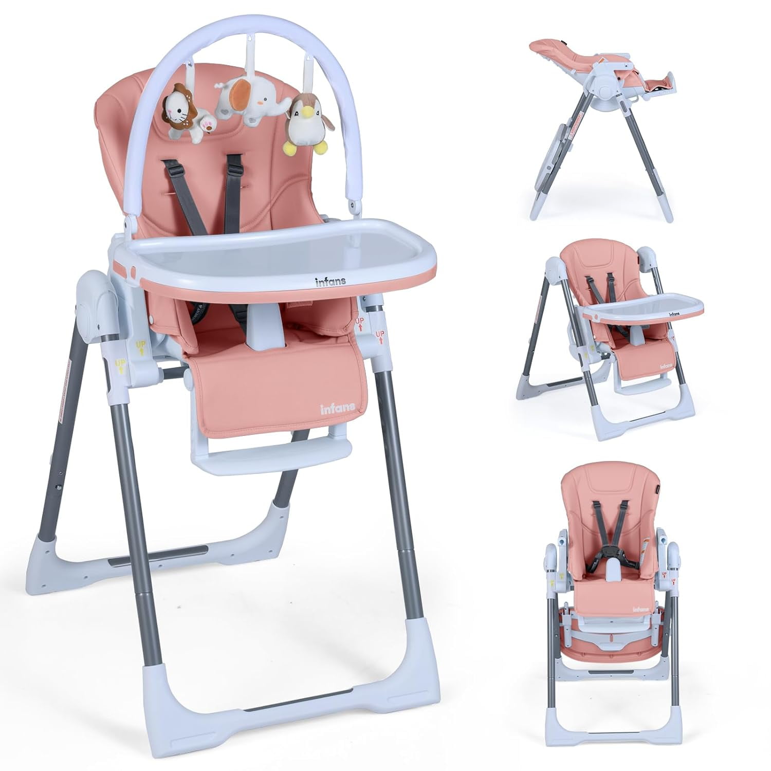 Click here for Olakids Infans High Chair For Babies And Toddlers... prices