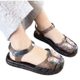 BRGZLK Summer Sandals for Girls 2026 Cute Rainbow Butterfly Crystal ...