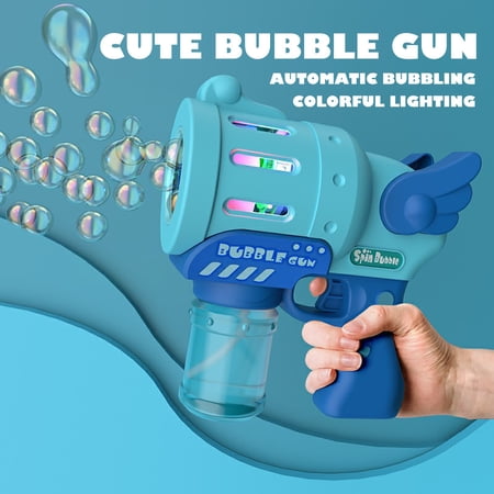 KUNPENG Bubble Machine Automatic Music Cartoon With 100ml Bubble Water ...
