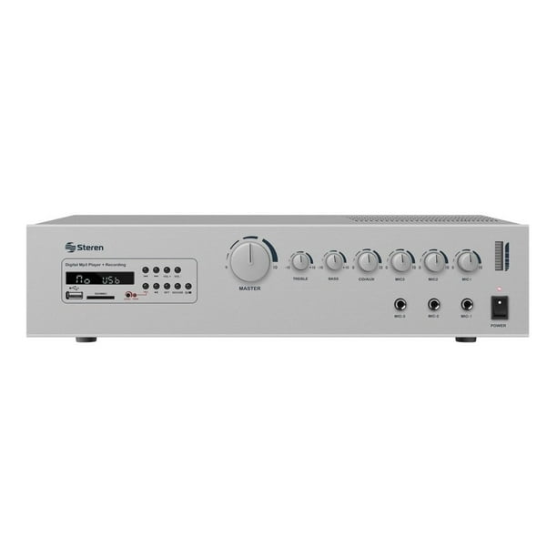 Amplificador De Audio De 210 W | Amp-210sd Steren AMP-210 SD | Bodega ...