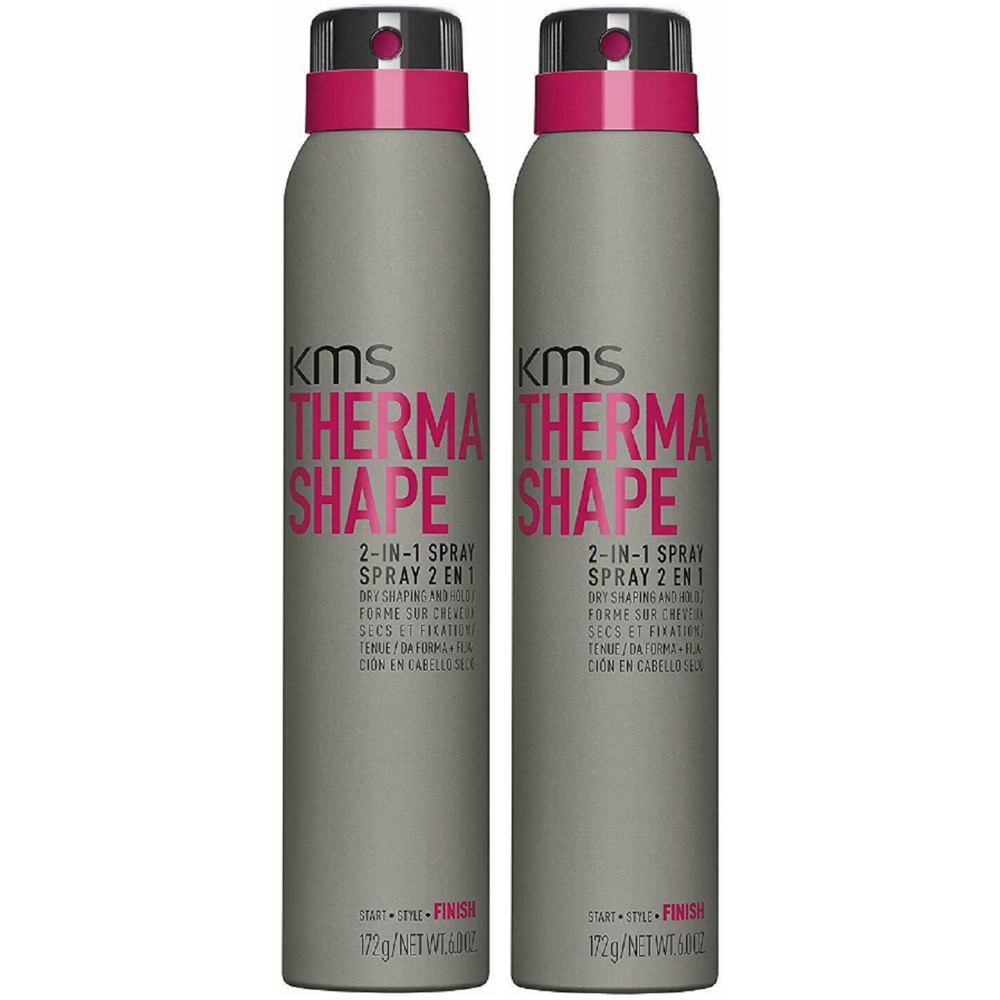 KMS Therma Shape 2-in-1 Spra. 6 Ounce Pack Of 2 - Walmart.com - Walmart.com