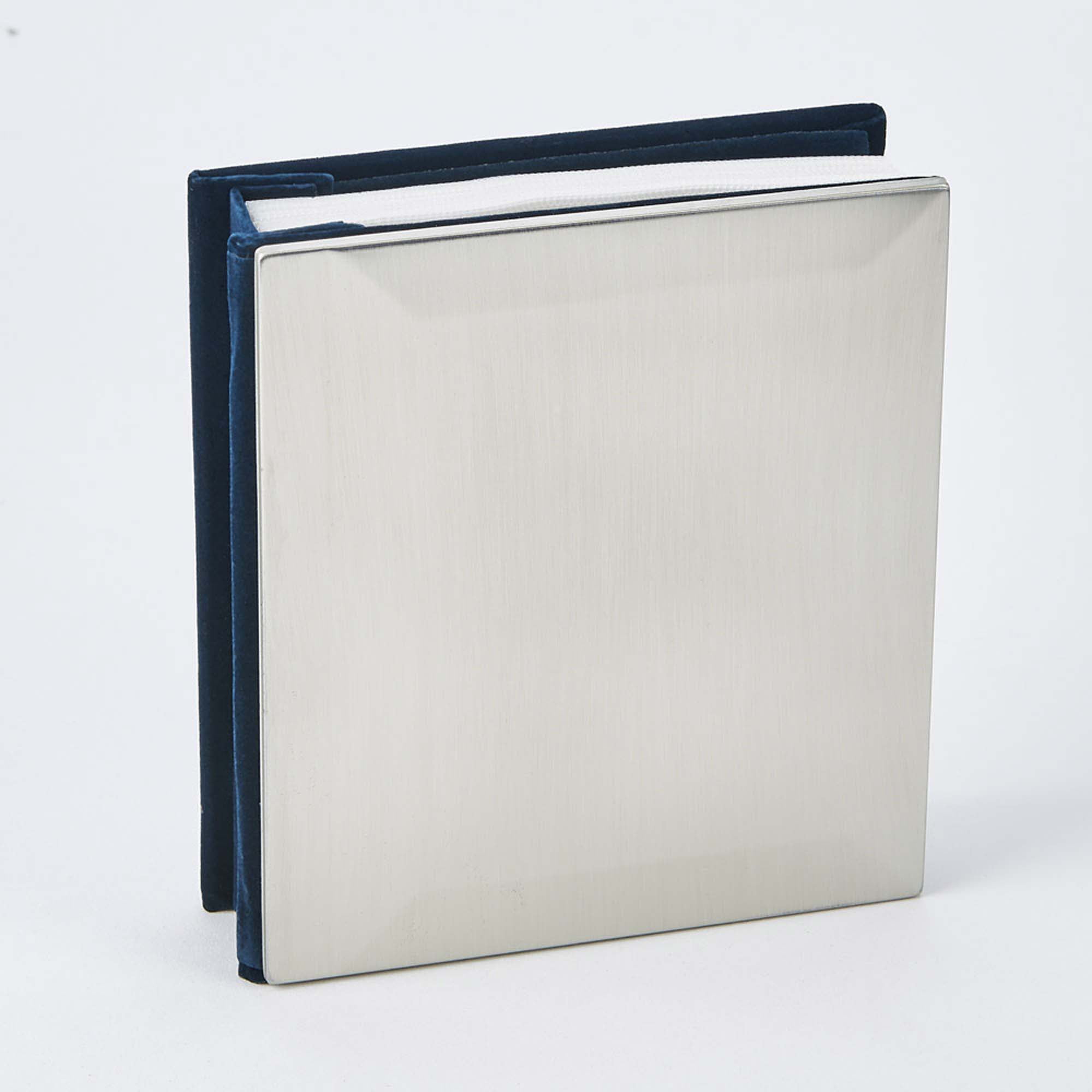 6.5" White Rectangular Solid Design Cover Photo Album - Walmart.com