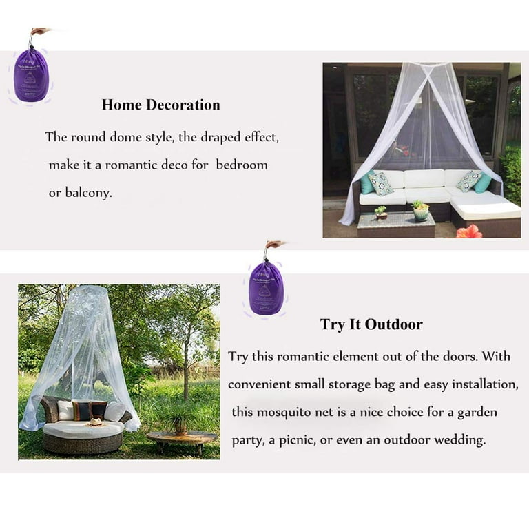 Make Simple Circle Canopies For Beds