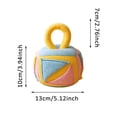 Kettlebell With Handle Squeaky Interactive Chew For Durable Soft ...