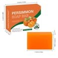 Yatlte Persimmon Soap Bar for Body, Natural Deodorant Body Bar Soap for ...