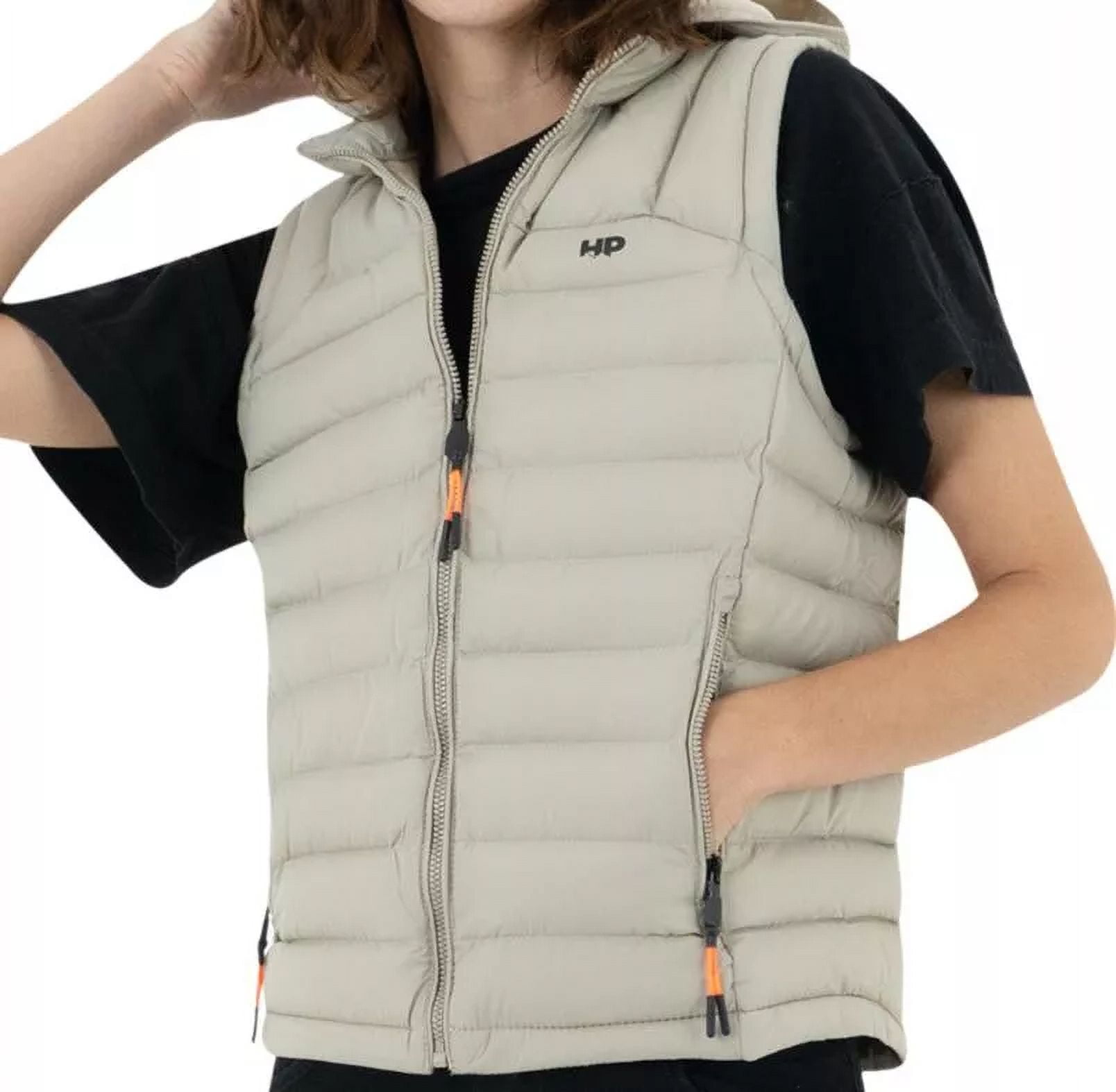 Chaleco de Dama Acolchado Impermeable para Mujer Color Beige Talla Extra Grande | Walmart en línea