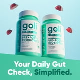 Goli Nutrition Pre-Post-Probiotic Zero Sugar Gummies, 60 Count ...