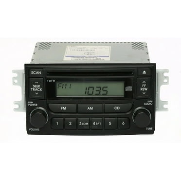 Restored 20022004 Kia Spectra AM FM Radio Receiver Single Disc CD Player Part 1K2CN6686X ...