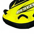 Sports Stuff Inflatable Descender Snow Sled with Side Stabilizer Wings ...