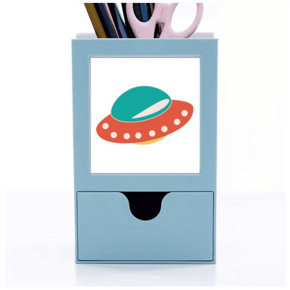 Universe Alien Monster UFO Desk Supplies Organizer Pen Holder Card ...