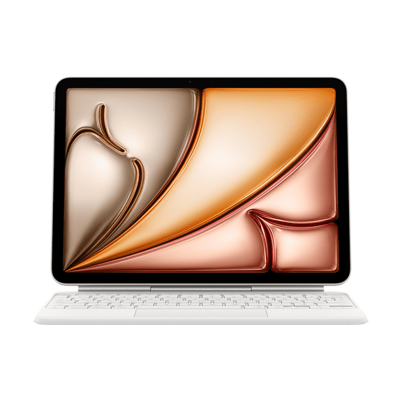 Free Shipping! Apple Magic Keyboard for iPad Air 13-inch M3 White with ...