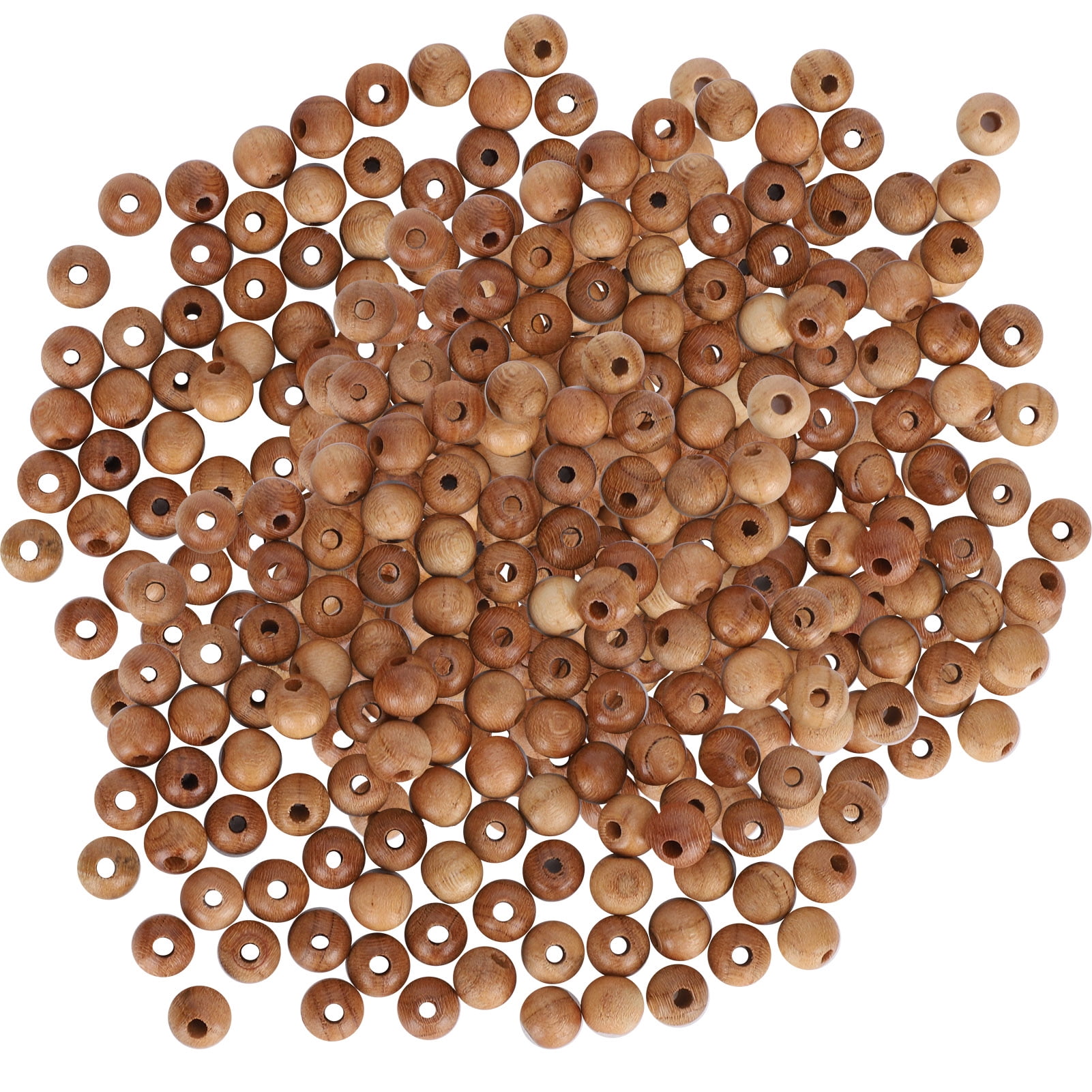 Click here for Vobor-Ca Loose Beads 200pcs Peach Wood Beads Peach... prices