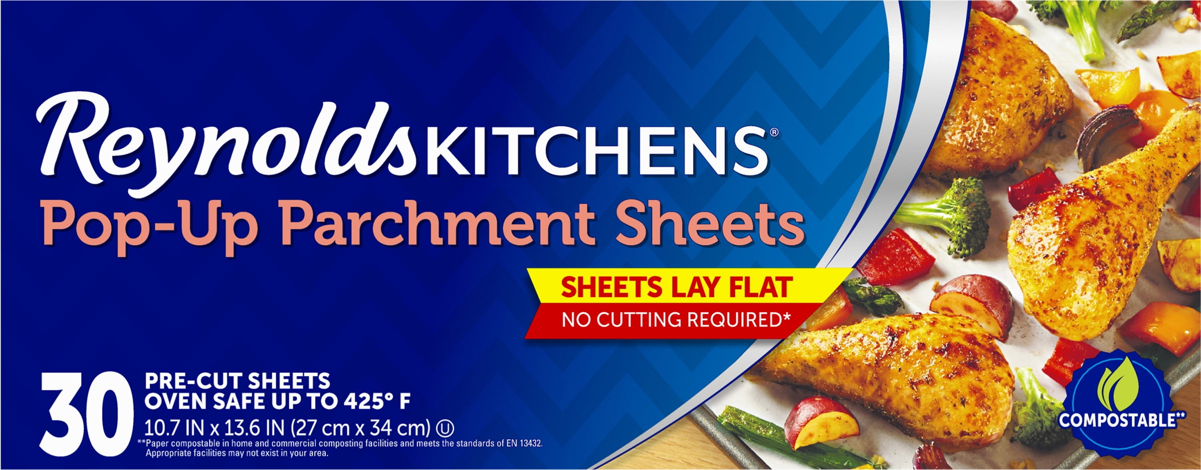 Reynolds Kitchens Pop-Up Parchment Paper Sheets - Walmart.com