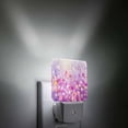 Abstract Plant Plug-in LED Night Lights PPurple Daisy Full Spring ...