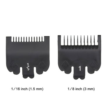 8-Piece Hair Clipper Guide Comb Set - Compatible with Wahl Hair Clippers, Limit Combs, Hair ...