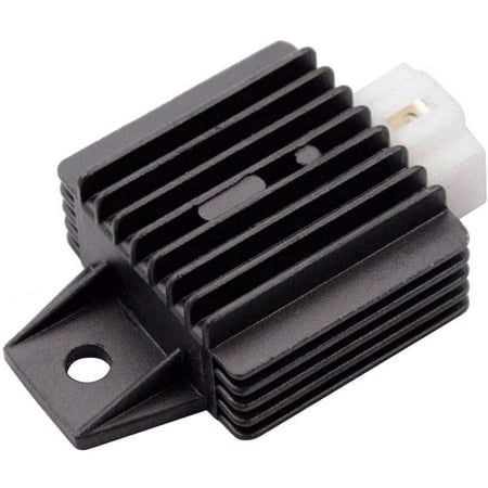 GOOFIT 4 Pin Voltage Rectifier Regulator 12V for GY6 50cc 60cc 80cc ...