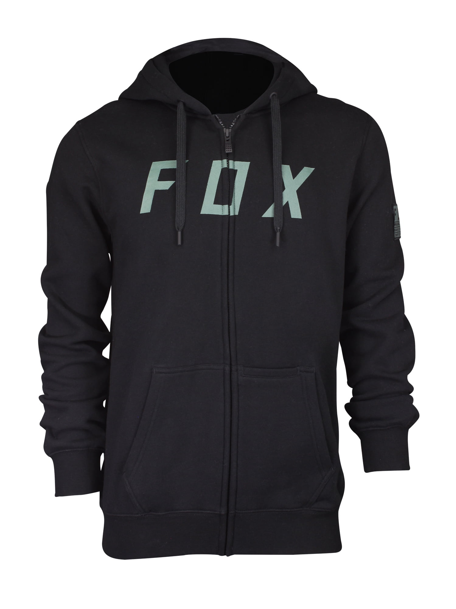Fox Racing Mens District 2 Zip Fleece Hoodie - Black - Small - Walmart.com