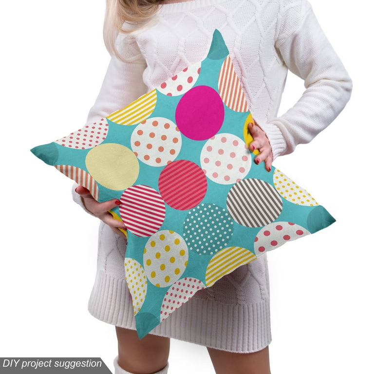 Colorful Polka Dots And Stripes