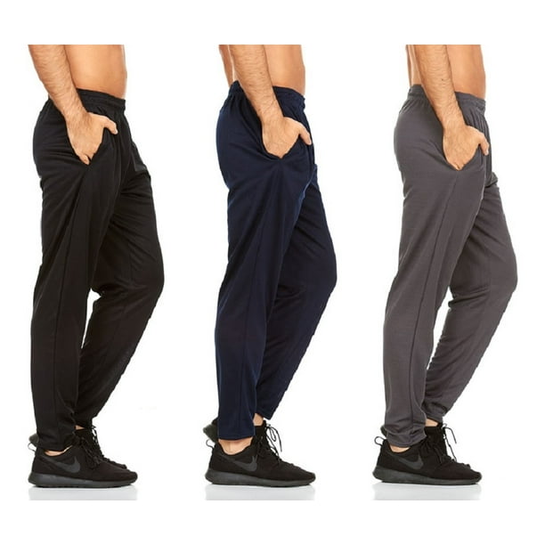 DARESAY Mens Joggers- Quick-Dry Mens Jogging Pants, Elastic Waist With ...