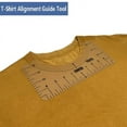 T-Shirt Ruler Guide Alignment Tool for Vinyl, Alignment Tool for ...