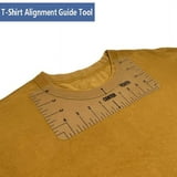 T-Shirt Ruler Guide Alignment Tool for Vinyl, Alignment Tool for ...