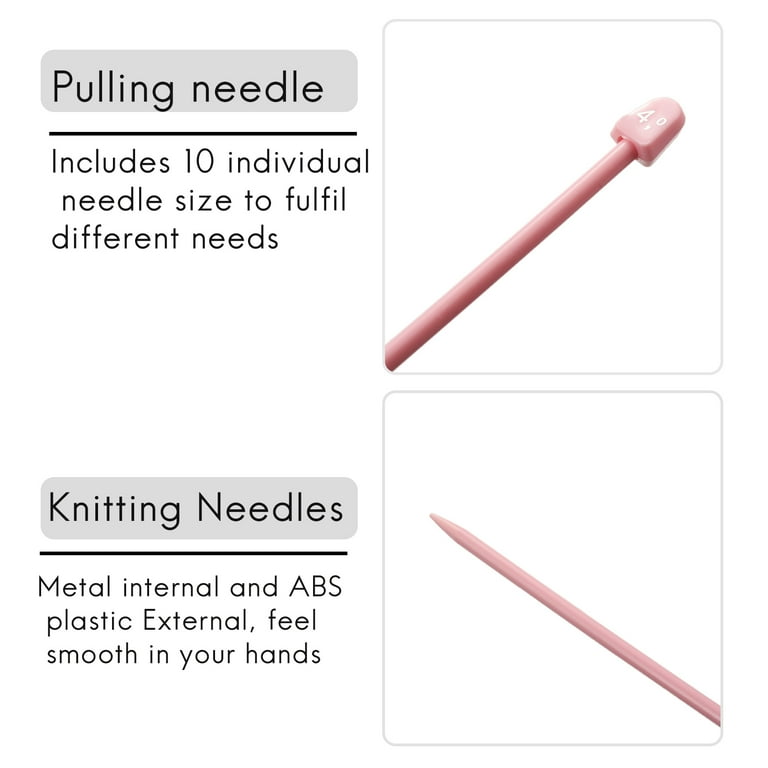 Plastic Knitting Needles