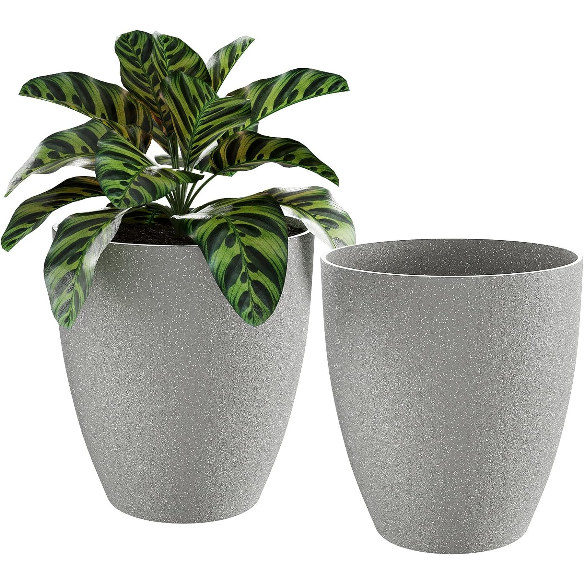 Click here for Qcqhdu Plant Pots Set Of 2 Pack 10 Inch Plant Pot... prices
