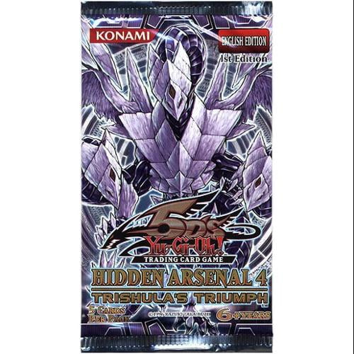 Yu-Gi-Oh Hidden Arsenal 4: Trishula's Triumph Booster Pack - Walmart.com