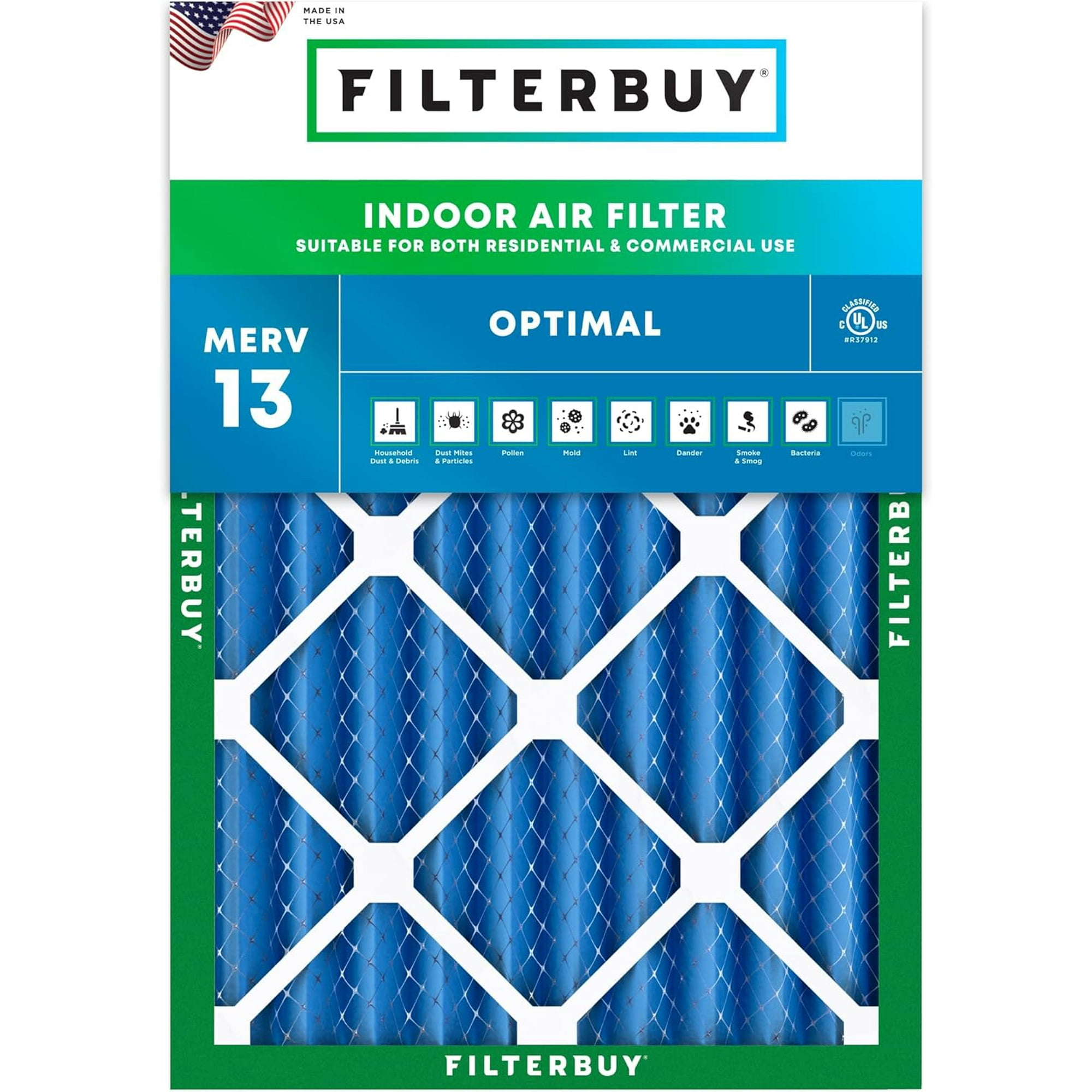 Click here for Filterbuy 13x20x4 Merv 13 (Mpr 1900) Health Defens... prices