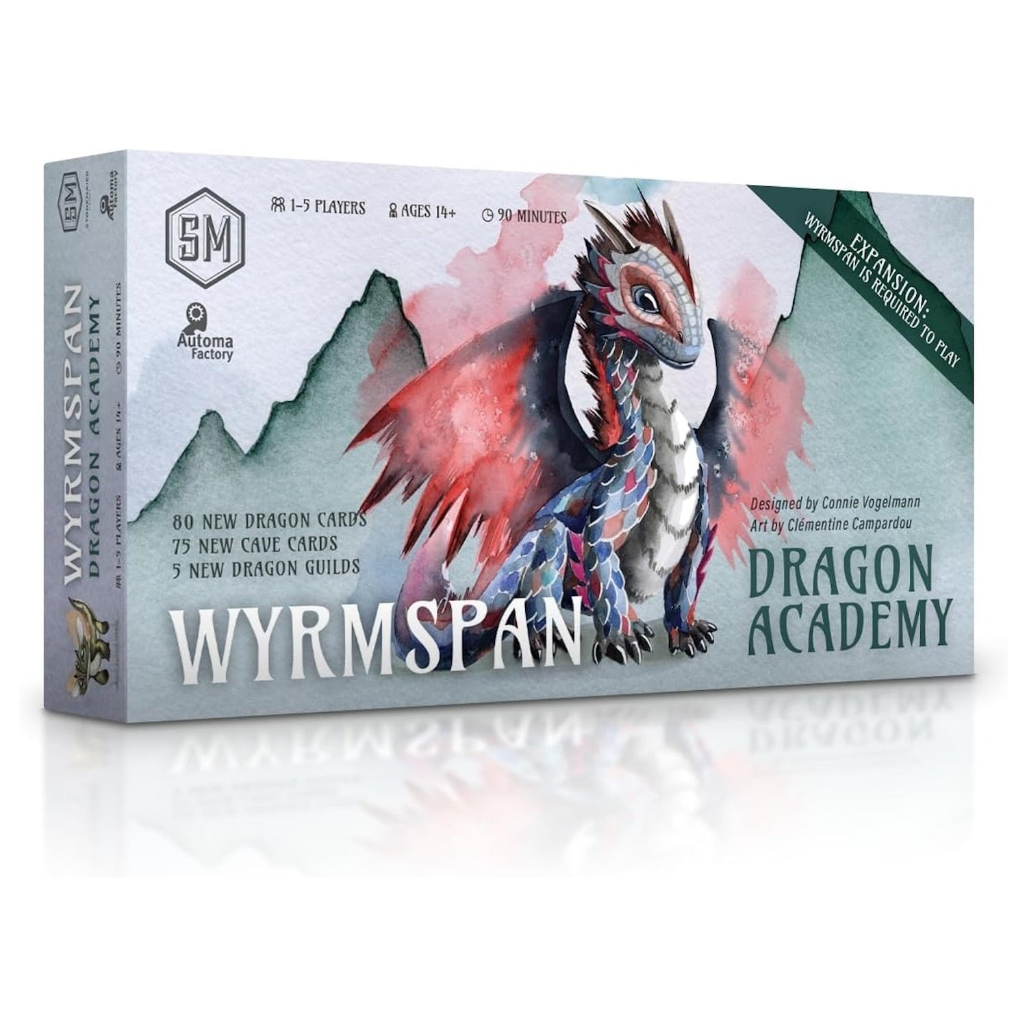 Click here for Stonemaier Games Wyrmspan: Dragon Academy Expansio... prices