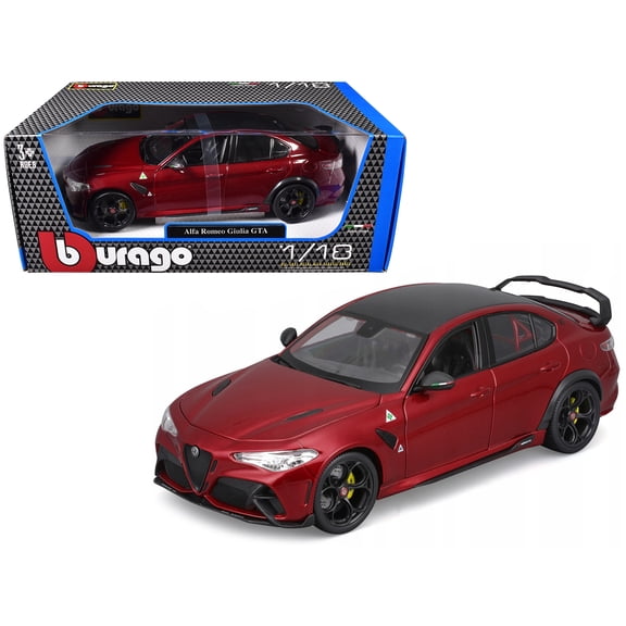 Alfa Romeo Giulia GTA Green Metallic with Carbon Top 1/18 Die Cast ...
