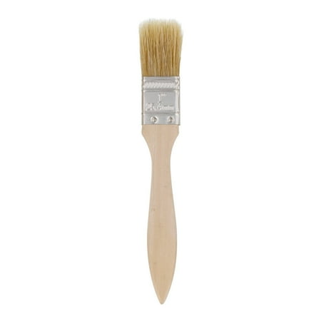 Set of 6 high quality 1 inch brushes for paint, stain, varnish, glue ...
