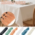 10 Yards Cotton Tassel Fringe Trim, 1.37 Inches Wide Sewing Fringe Trim ...