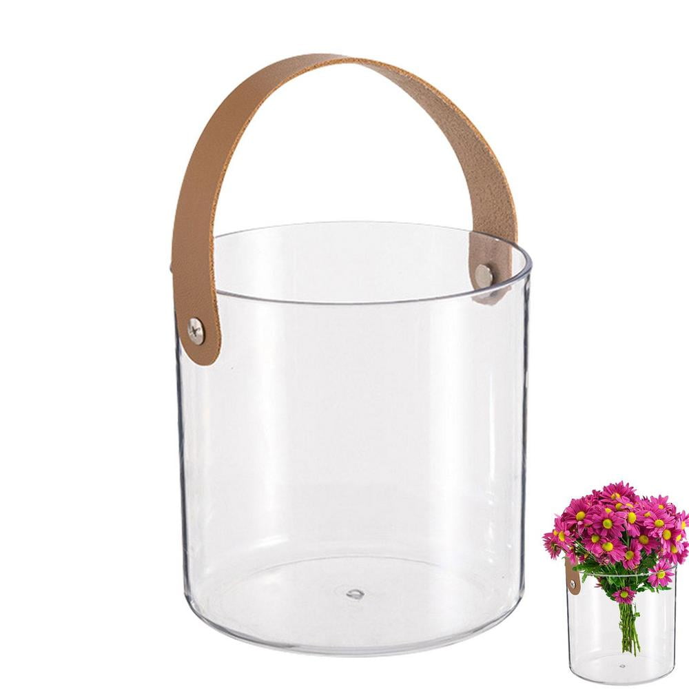 Tohuu Clear Ice Bucket Portable Fruit Serving Bowls For Snacks ...