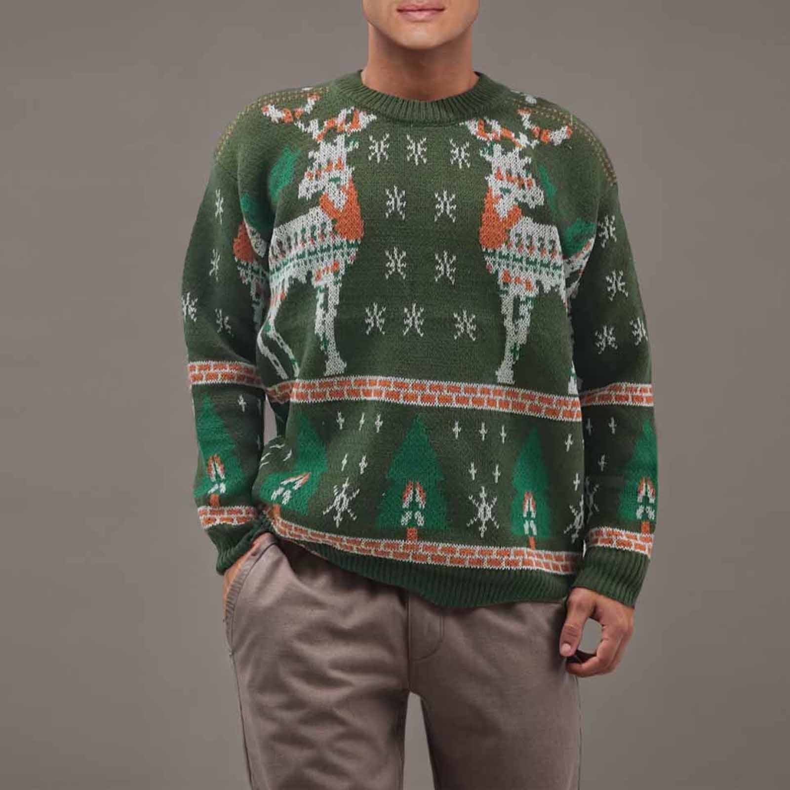 Click here for Timifis Uglys Christmas Sweaters For Men Xmas Rein... prices