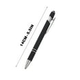 TOUMENY Aluminum Pen, Touchscreen Stylus for Business Writing and Phone ...