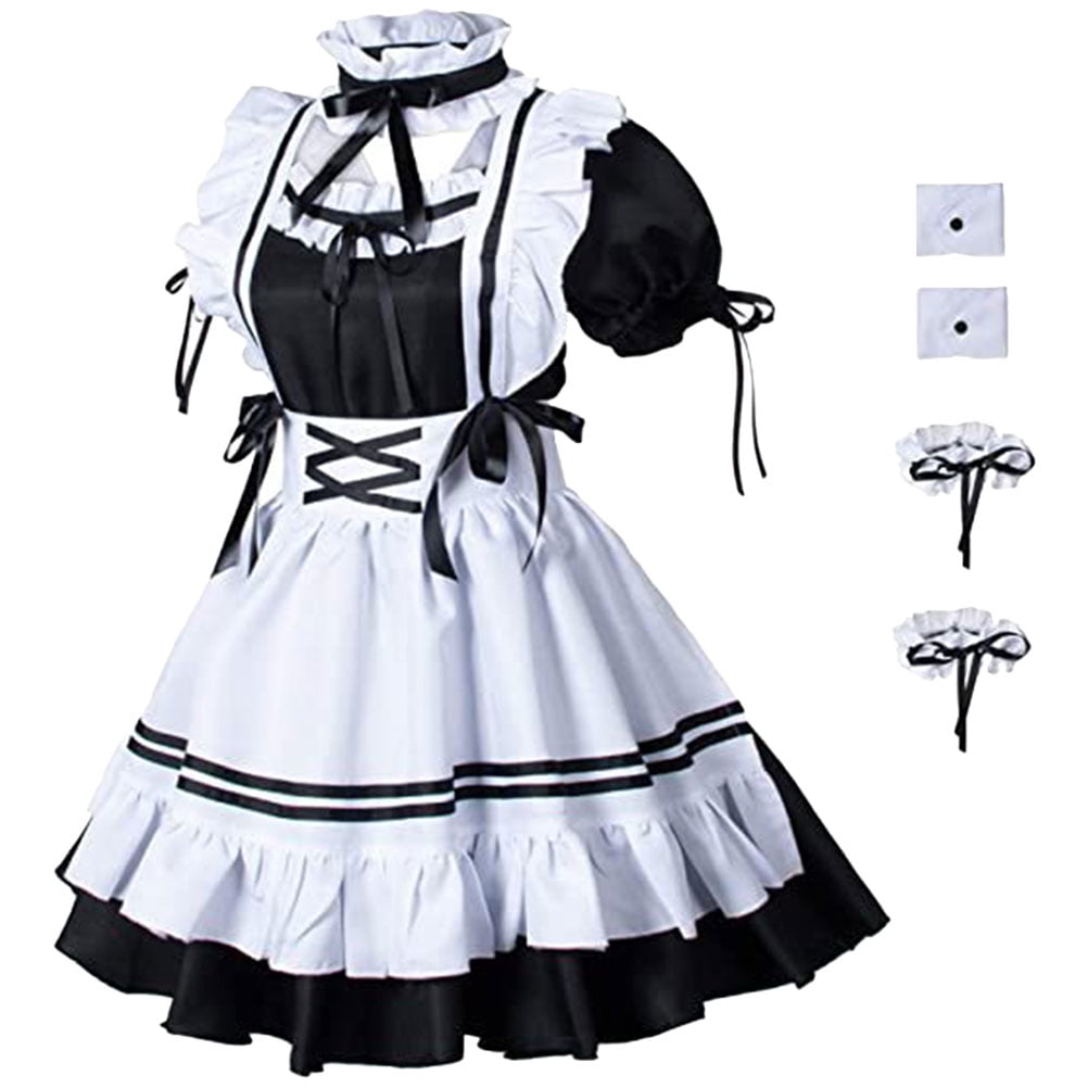Click here for Deepcraff 1 Set Of Halloween Maid Suit Woman Maid... prices