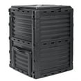 ZENY 80 Gal Compost Bin Fertilizer Tumbler Container, Black - Walmart.com