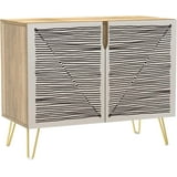 PixonSign Sideboard Buffet Cabinet, Kitchen Storage Cabinet with 2 ...