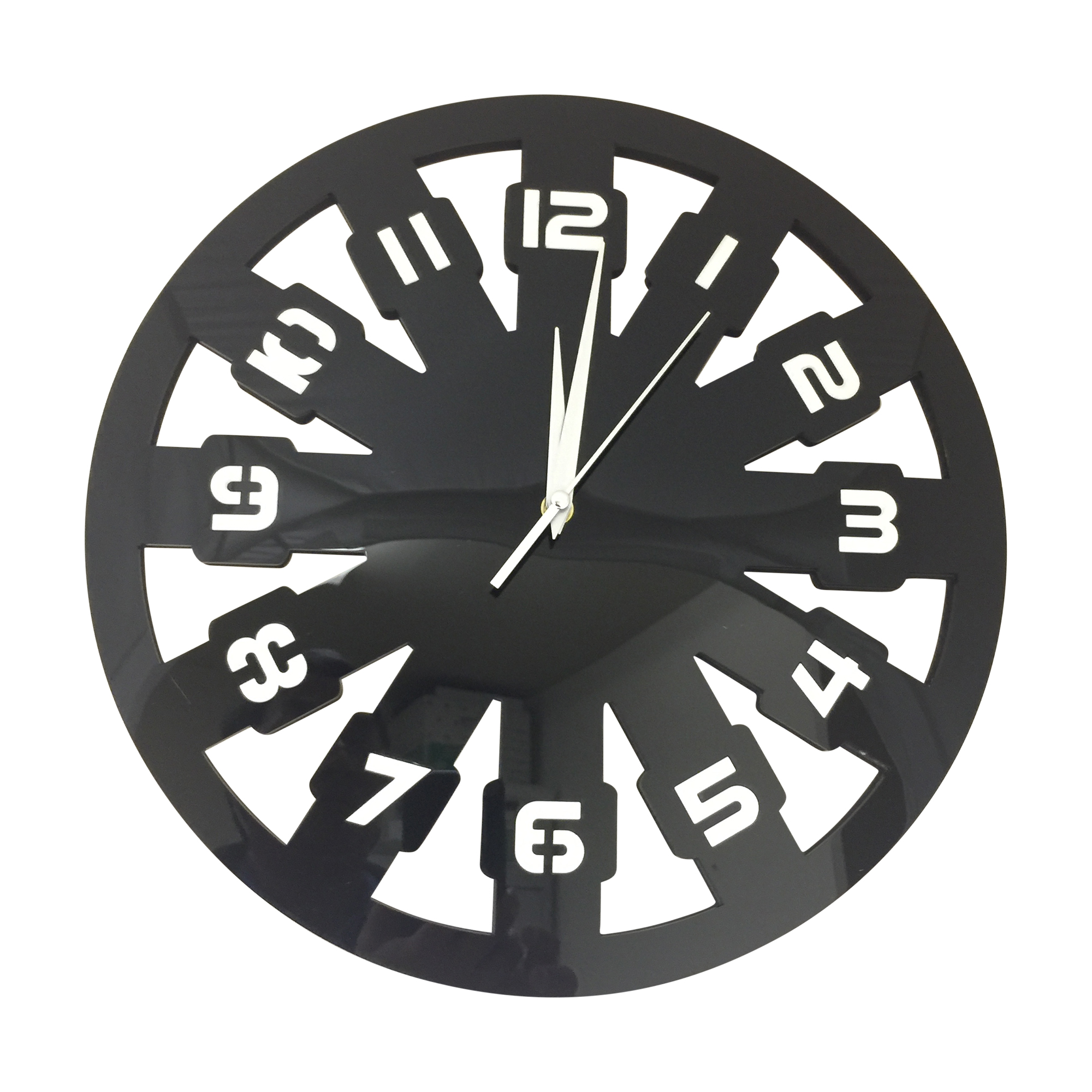 Large High Quality Artistic Round Acrylic Clock With Hours On The Clock Large High Quality Artistic Round Acrylic Clock With Hours On The Clock