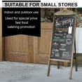 Fionafurn 42"(H) Chalkboard Outside A-frame Free Standing Easel ...