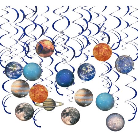 Hangnuo Set of 30 DIY Decorations Hanging Solar System Planets/Outer ...