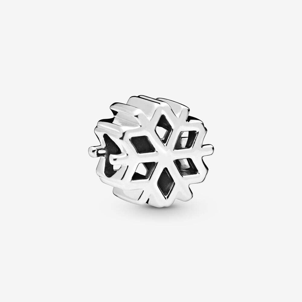 PANDORA - PANDORA Polished Snowflake Charm - 798469C00 - Walmart.com ...