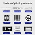 Portable Handheld Inkjet Printer Production Date Barcode Label Coding ...