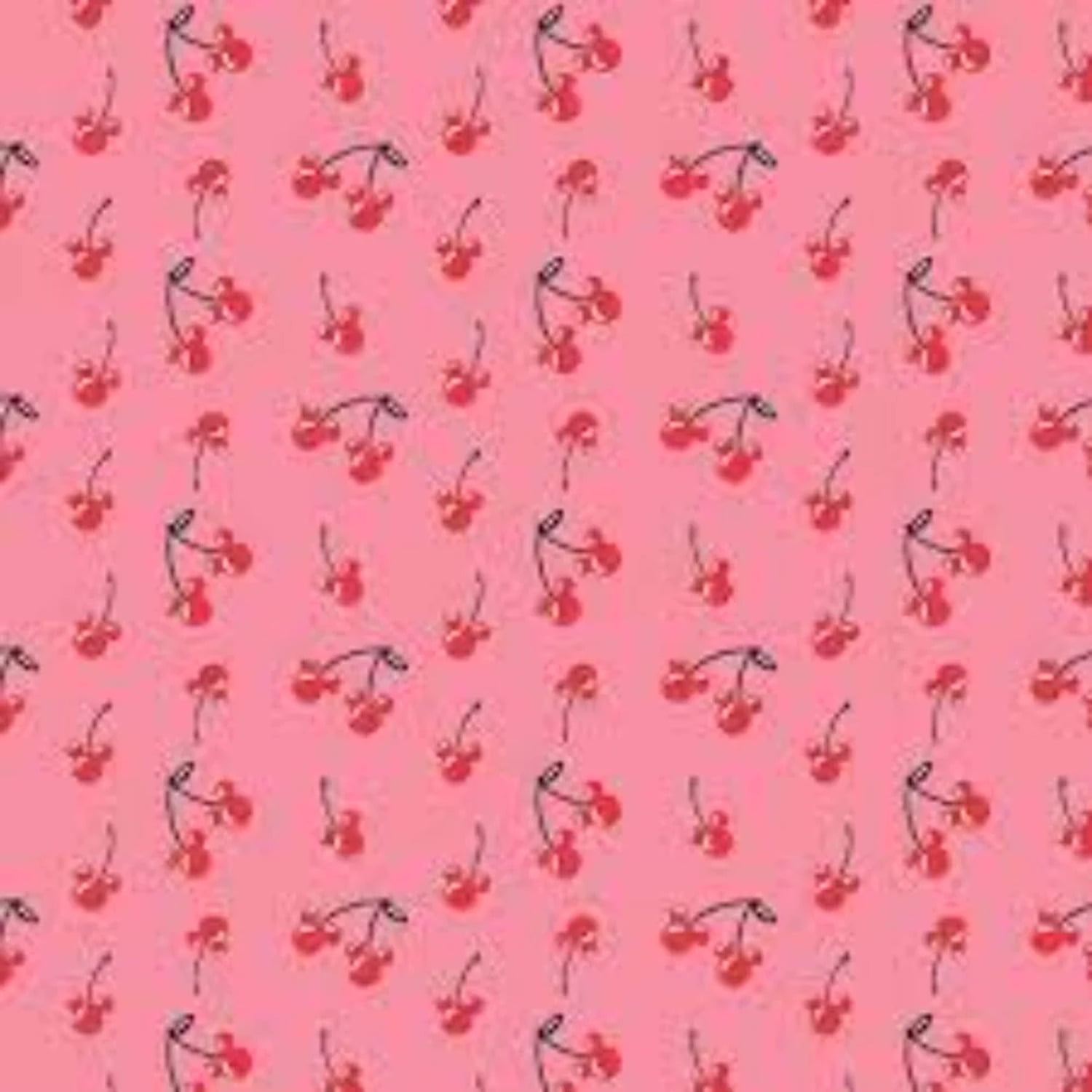 Disney Minnie Mouse Cherry Sweet 44 Wide Cotton Fabric - Walmart.com